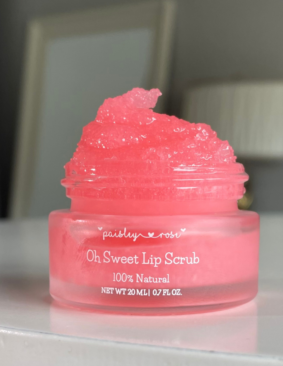 Oh Sweet Lip Scrub - Pink Champagne – Paisley Rose Beauty